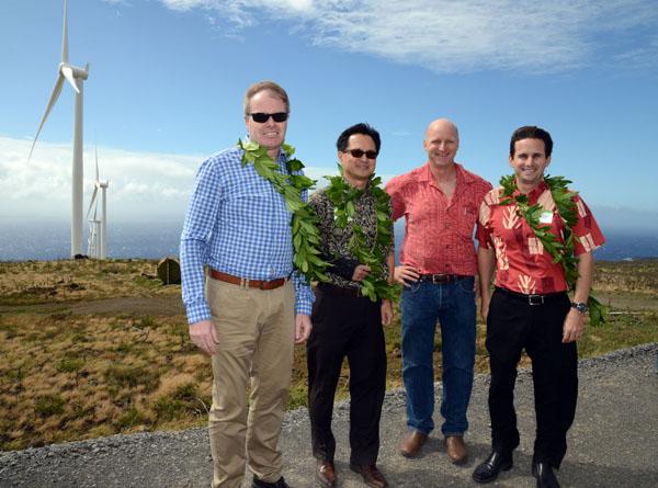 Auwahi Wind project dedicated at Ulupalakua Ranch - Pacific Business News