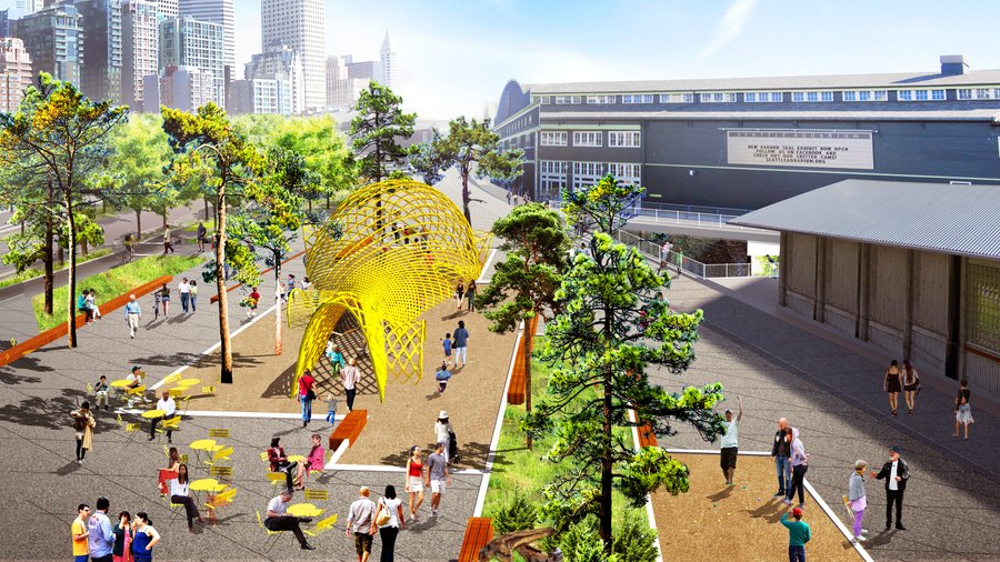 Seattle waterfront park project gets $5M boost from Amazon - Puget ...