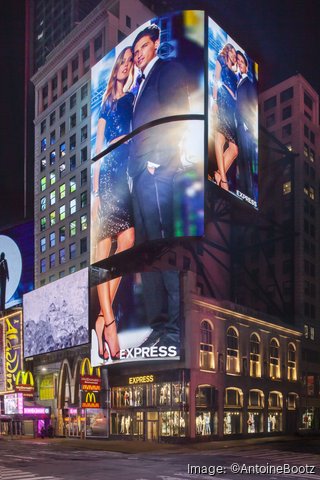 Express Times Square New York store open, along with flagship in Union ...