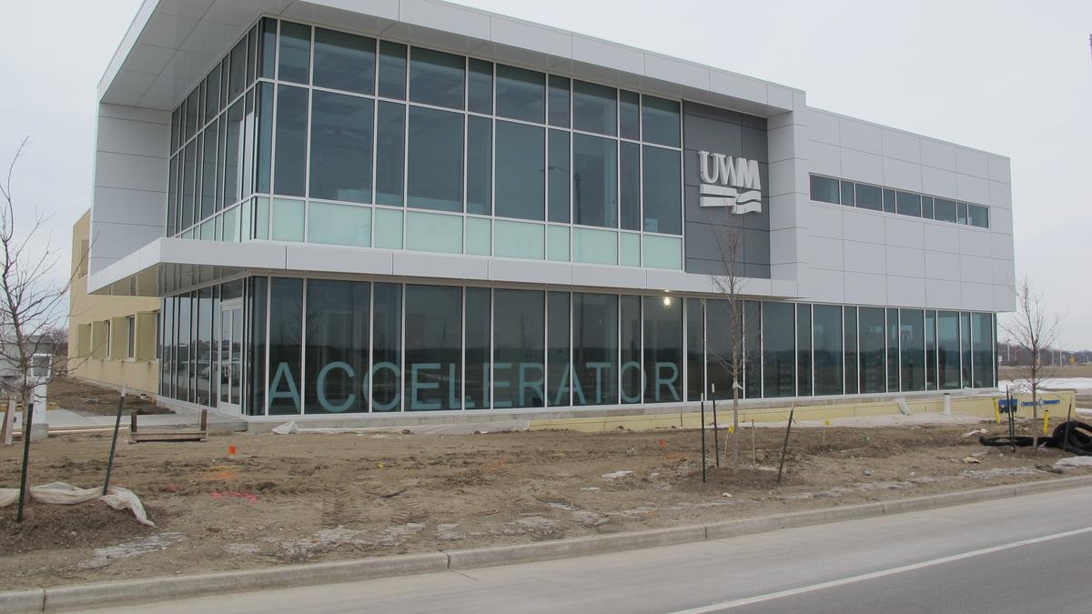 First look at the Accelerator building, University of Wisconsin ...