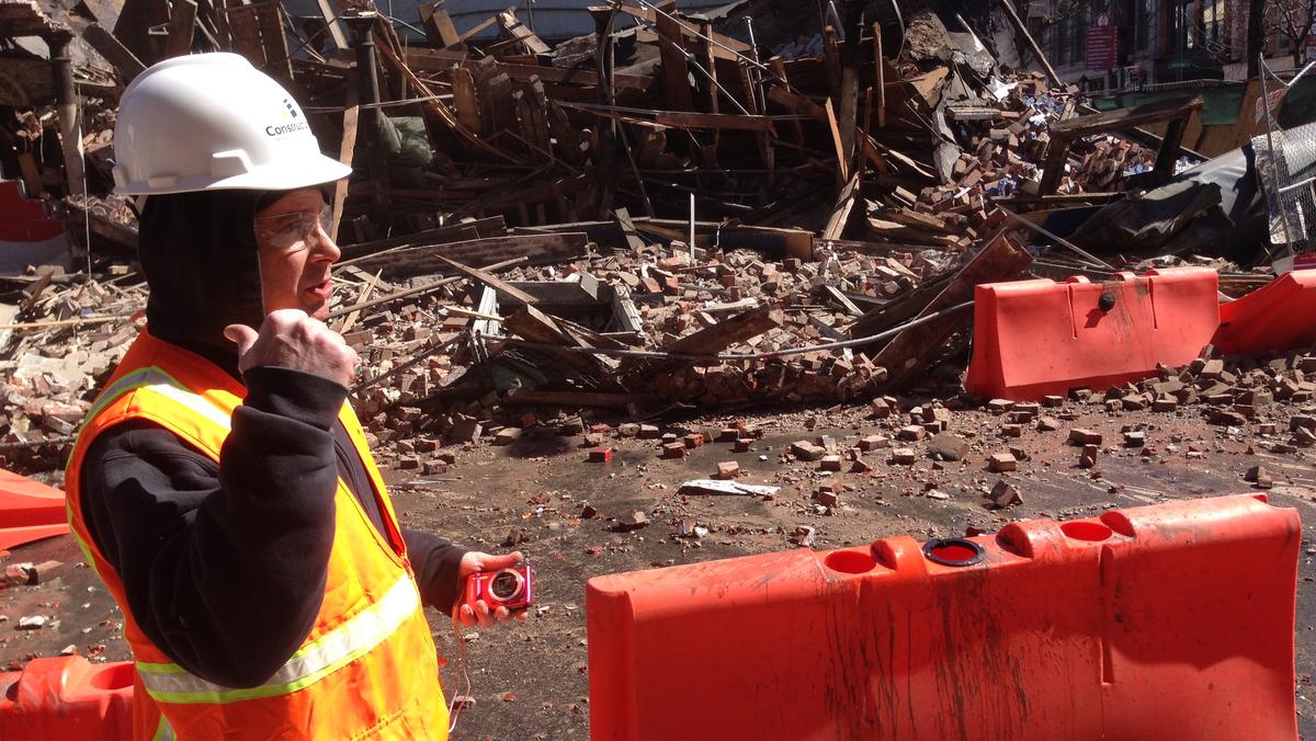 Building collapse Philadelphia, eyewitness tells all - Philadelphia ...