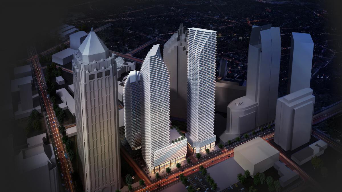 Design revealed for $650 million trio of towers (SLIDESHOW) - Atlanta ...