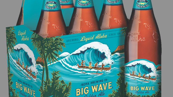 Hawaii’s Kona Brewing redesigns retail bottles for its craft beers ...