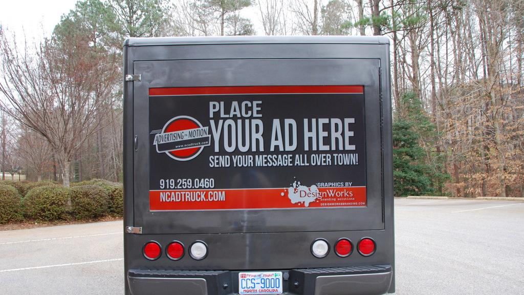 New Raleigh company's LED billboard on wheels targets local small ...