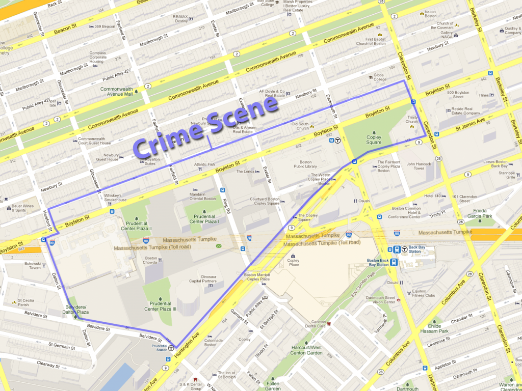 Back Bay businesses re-open as crime zone shrinks (map) - Boston ...