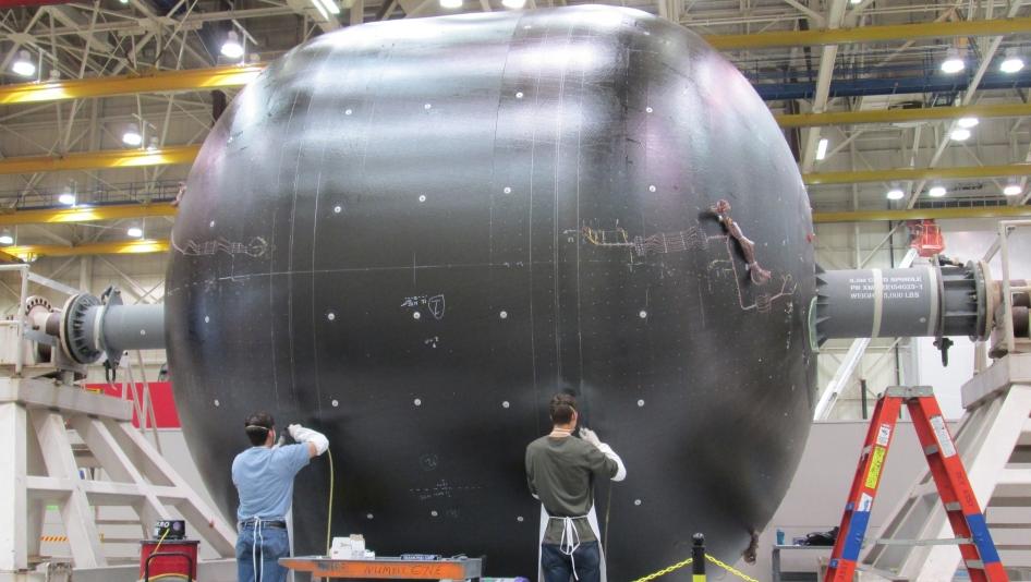 Boeing turns over advanced rocket fuel tank to NASA for space testing ...