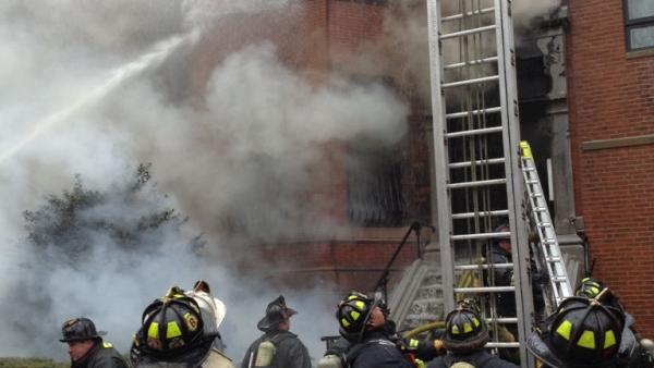 Boston firefighters respond to 9-alarm fire in Boston's Back Bay ...