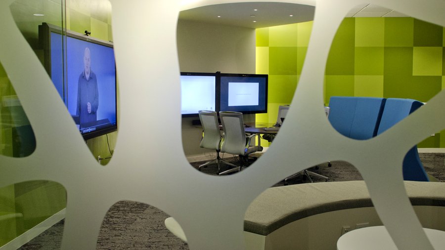 A look inside the recently renovated Microsoft Technology Center in ...