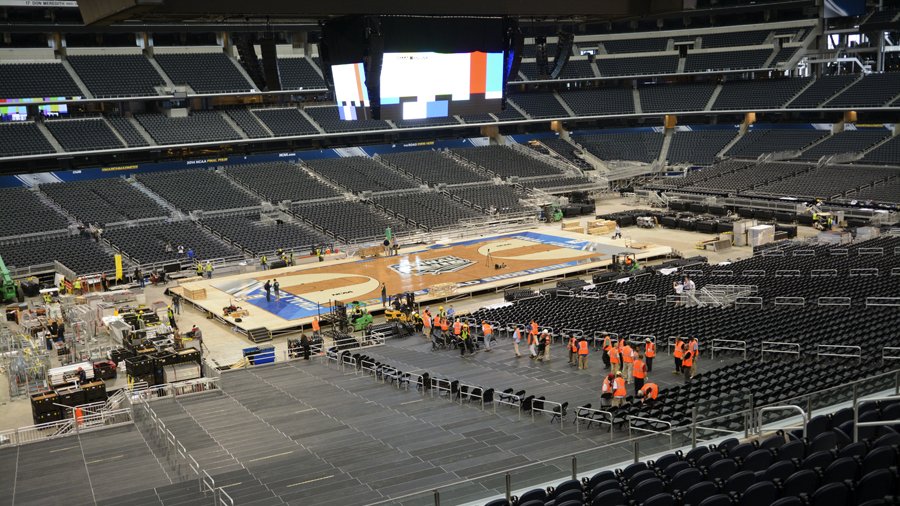 AT&T Stadium: Readying for the NCAA Final Four - Dallas Business Journal