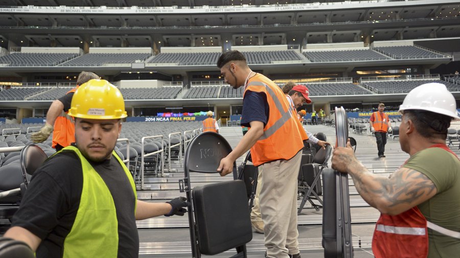 AT&T Stadium: Readying for the NCAA Final Four - Dallas Business Journal