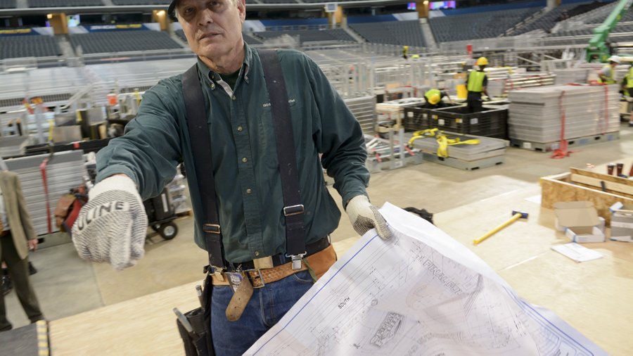 AT&T Stadium: Readying for the NCAA Final Four - Dallas Business Journal