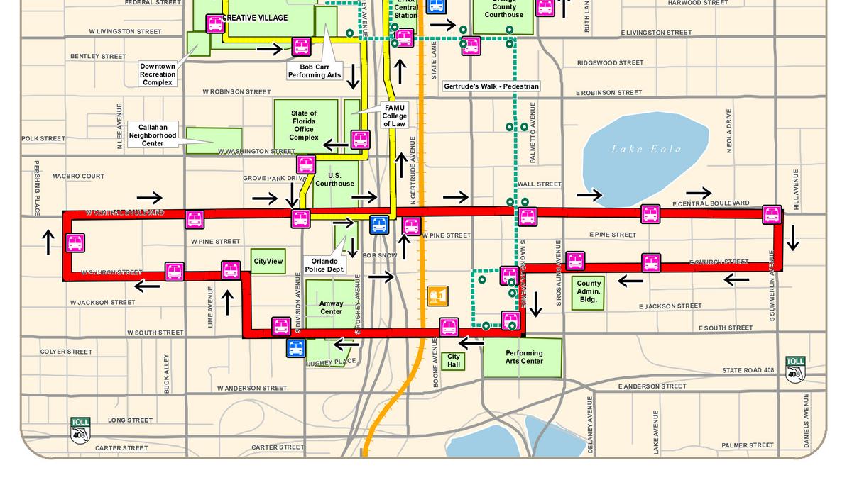 Ride free: 2 Lymmo expansions to debut in downtown this year - Orlando ...