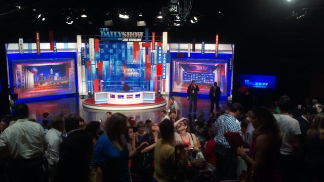 'The Daily Show' set goes to the Newseum - Washington Business Journal