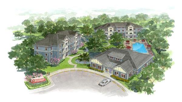 Luxury apartment complex near Research Triangle Park ready for tenants ...
