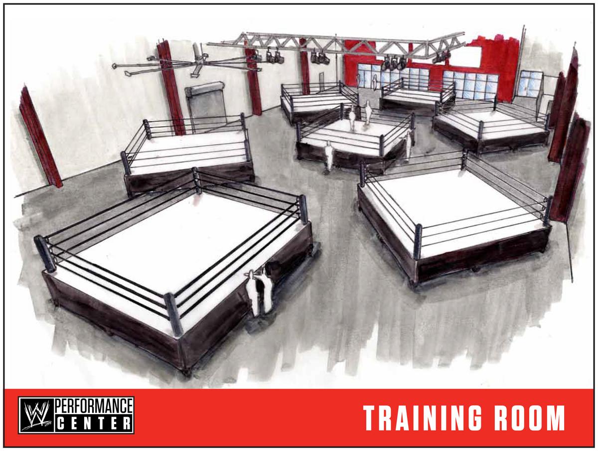 What will the new WWE Global Performance Center look like? (Slideshow ...