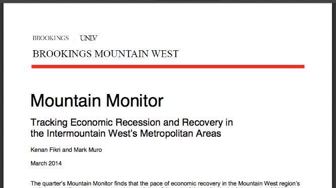 Denver job growth slips in 4th quarter, says Brookings/UNLV report ...