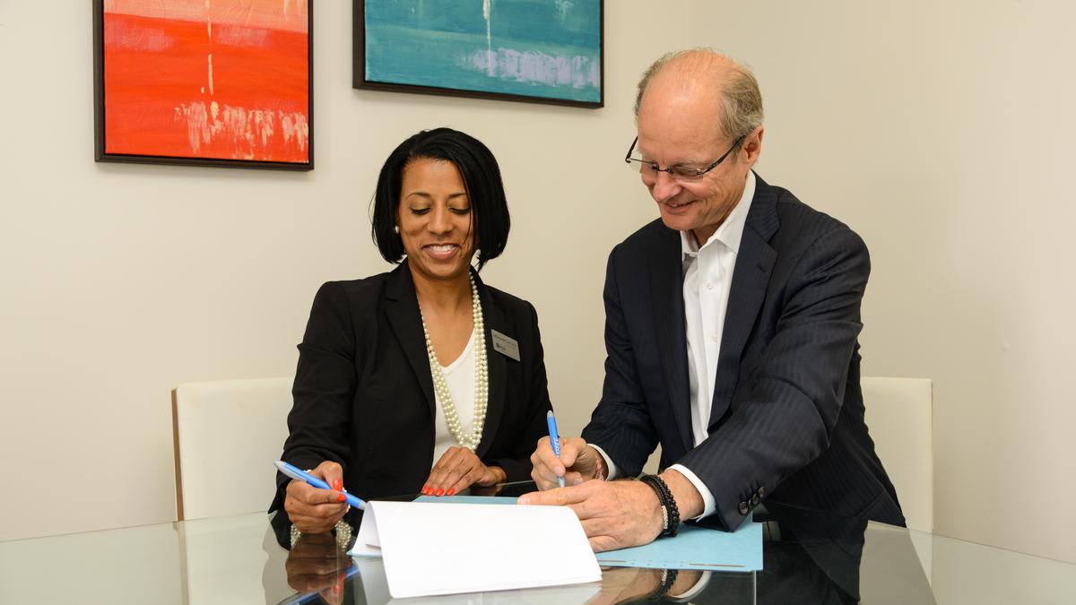 As Alex Coley signs on as 220 Riverside's first tenant, retail space ...