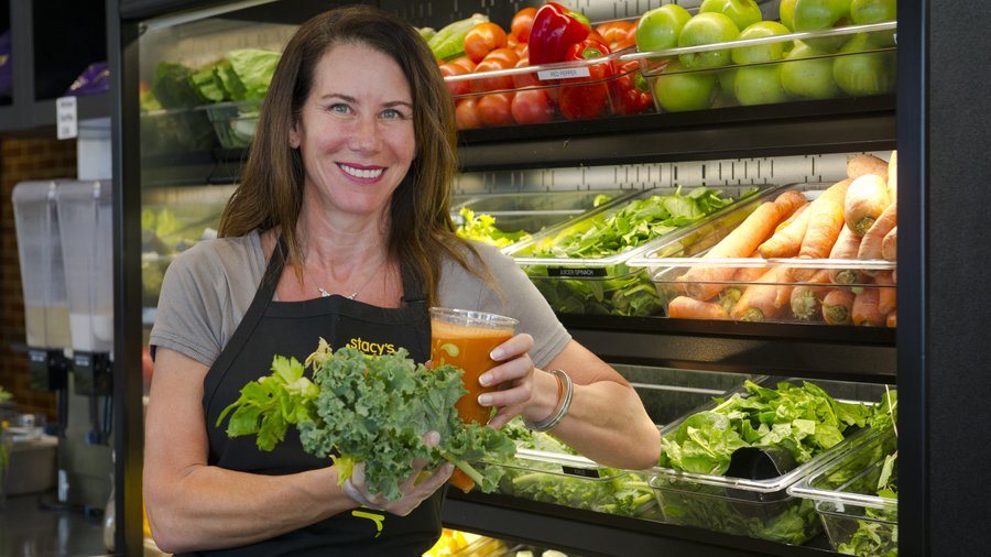 Stacy Madison cashes in pita chips to launch Stacy's Juicebar in ...