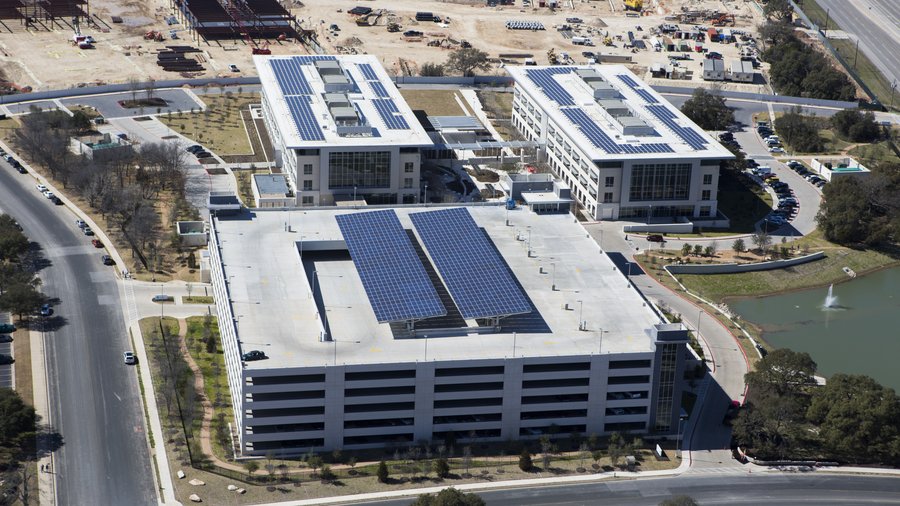 Birds-eye view of Apple's new Austin campus - Austin Business Journal