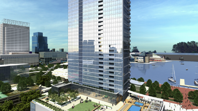 In 43-story apartment tower, Baltimore's picky design panel finds a ...