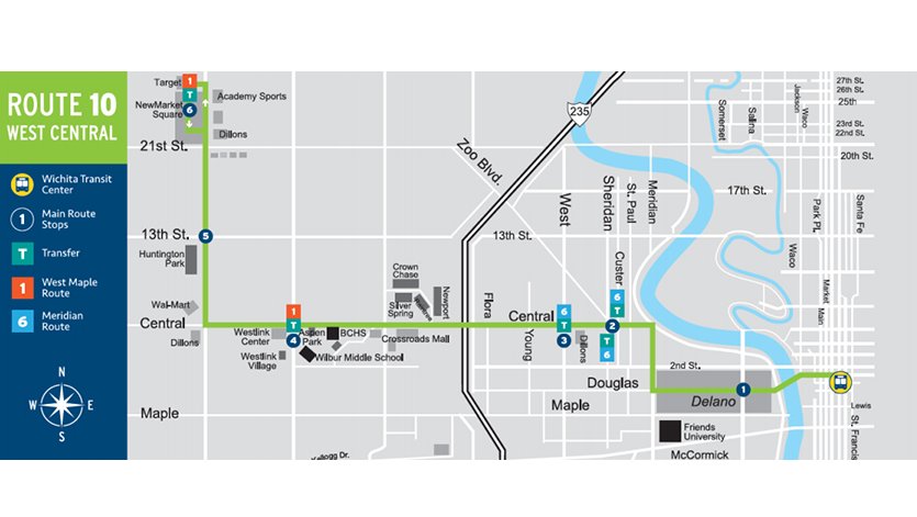 Wichita Transit adds new westside bus routes by NewMarket Square ...