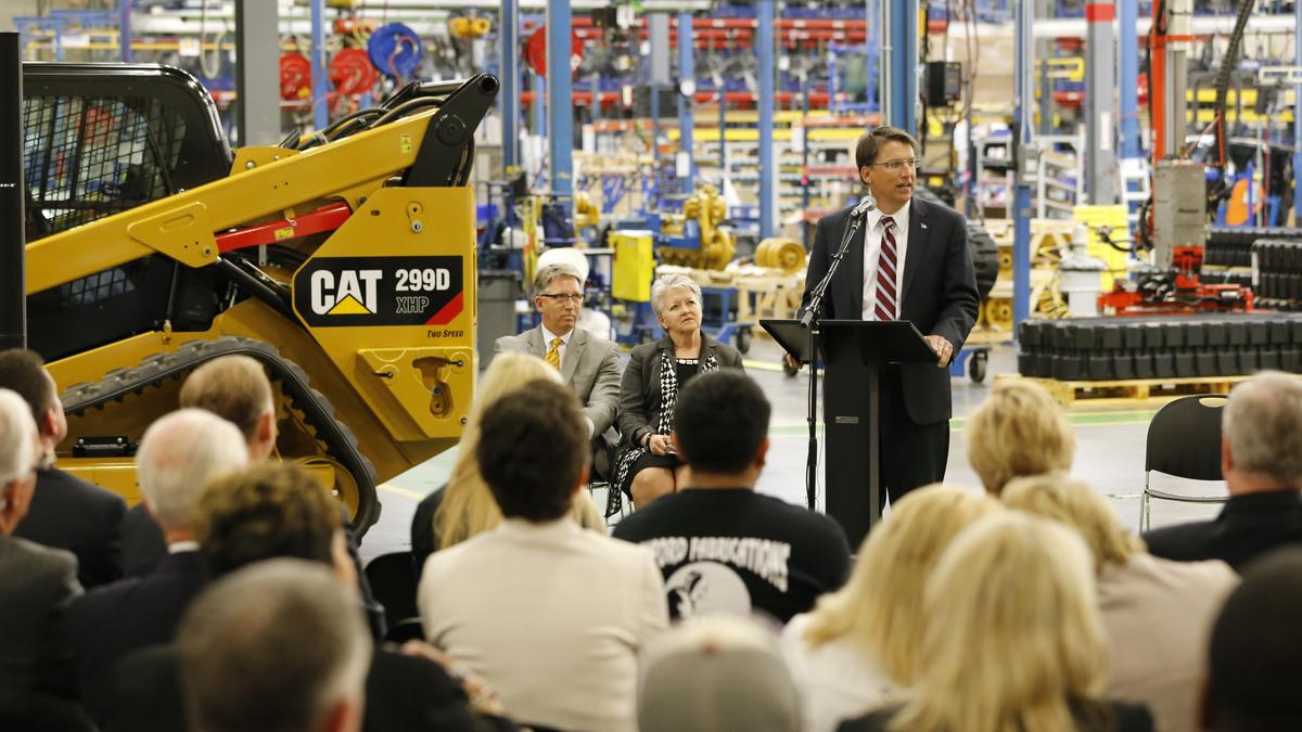 Caterpillar hosts governor's launch of NCWorks for job seekers and ...