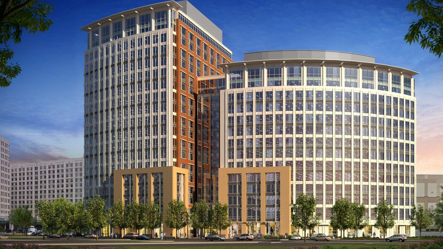 USAA Realco is developing a new office building complex for the NSF ...
