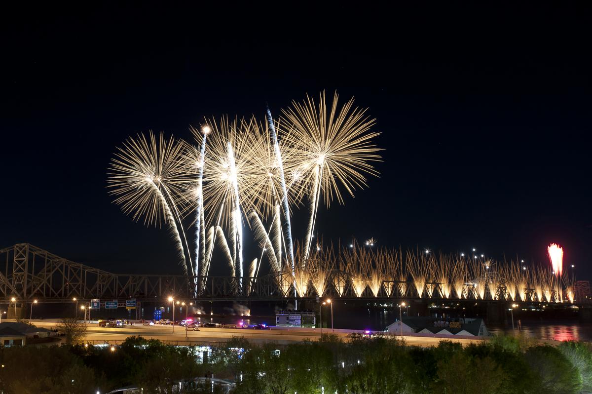Fireworks thrill Thunder Over Louisville crowd - Louisville Business First
