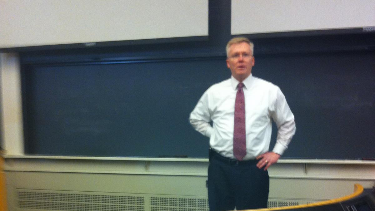 Securities and Exchange Commissioner Michael Piwowar spoke about how ...