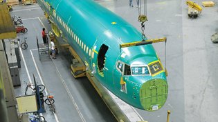 spirit 737 fuselage
