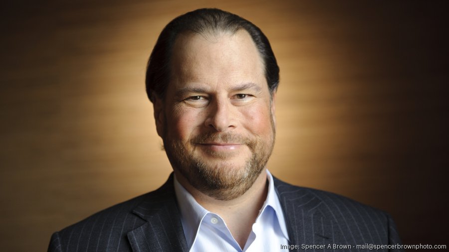 Salesforce's Marc Benioff named to the Upstart 100 - The Business Journals