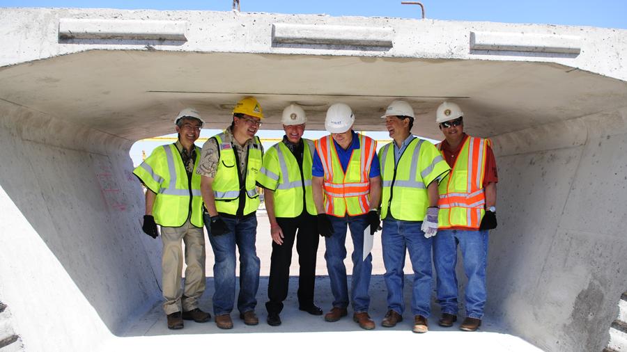 Honolulu gives first look at rail segment casting yard: Slideshow ...