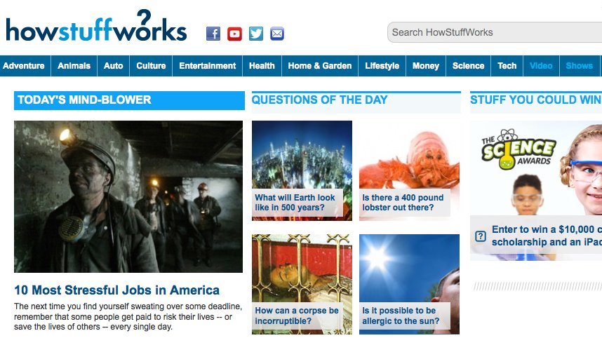 Blucora buying HowStuffWorks for $45M - Puget Sound Business Journal