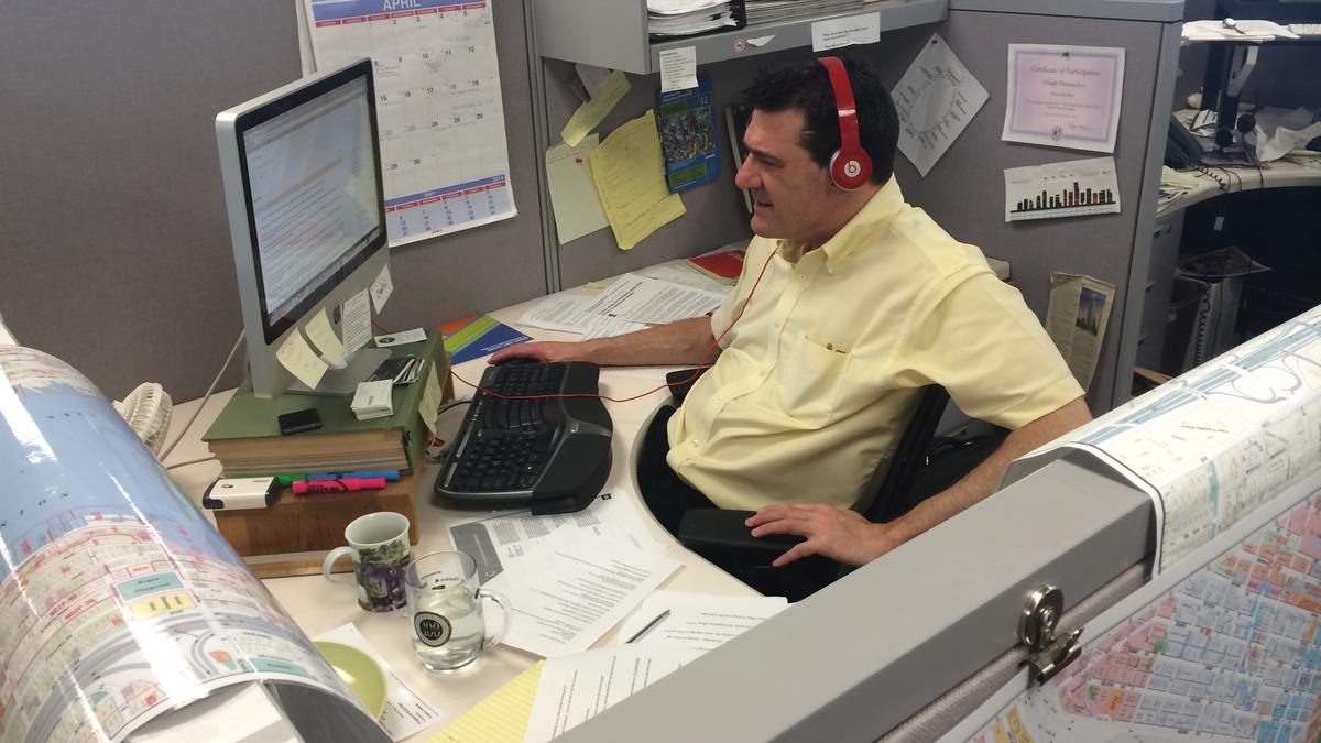 Where the magic happens in our newsroom: Cubicles - Puget Sound ...