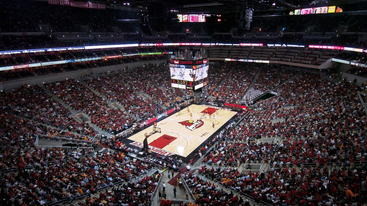 The numbers behind the 2016 NCAA South Regional at KFC Yum Center in ...