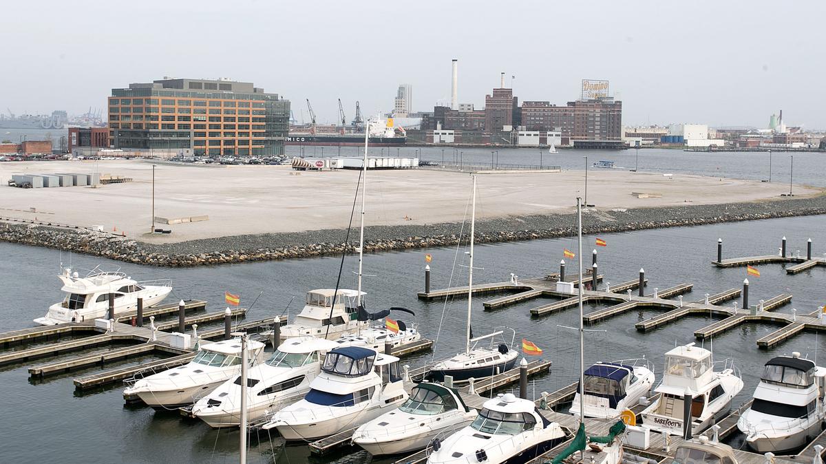 Michael Beatty discusses history of Harbor Point site as work begins ...
