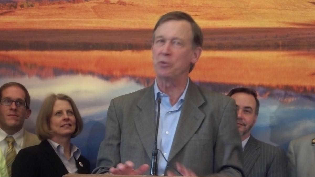 Hickenlooper backs talks on oil & gas local-control bill, but isn't ...