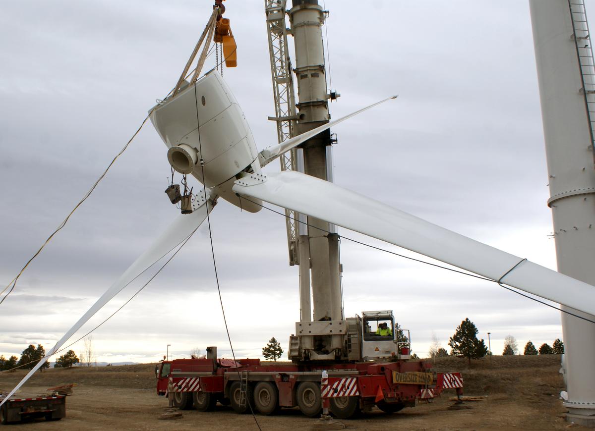 Native wind: A look at the NW's first tribal turbine (Photos ...
