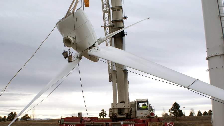 Native wind: A look at the NW's first tribal turbine (Photos ...
