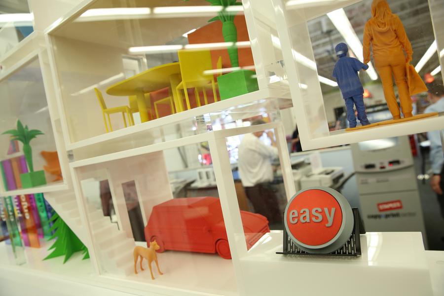 Staples 3-D printing center - L.A. Business First