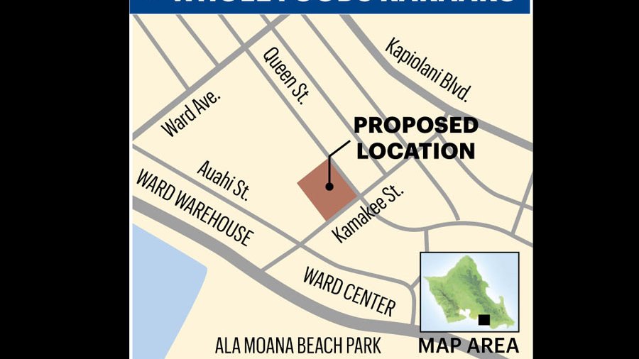 New Whole Foods Market in Kakaako will be part of larger commercial and ...
