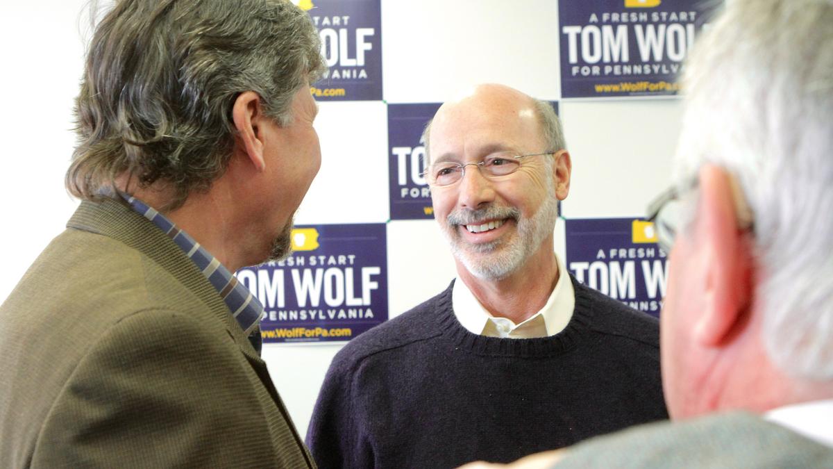 Tom Wolf: Out of gate early, leading down stretch - Pittsburgh Business ...