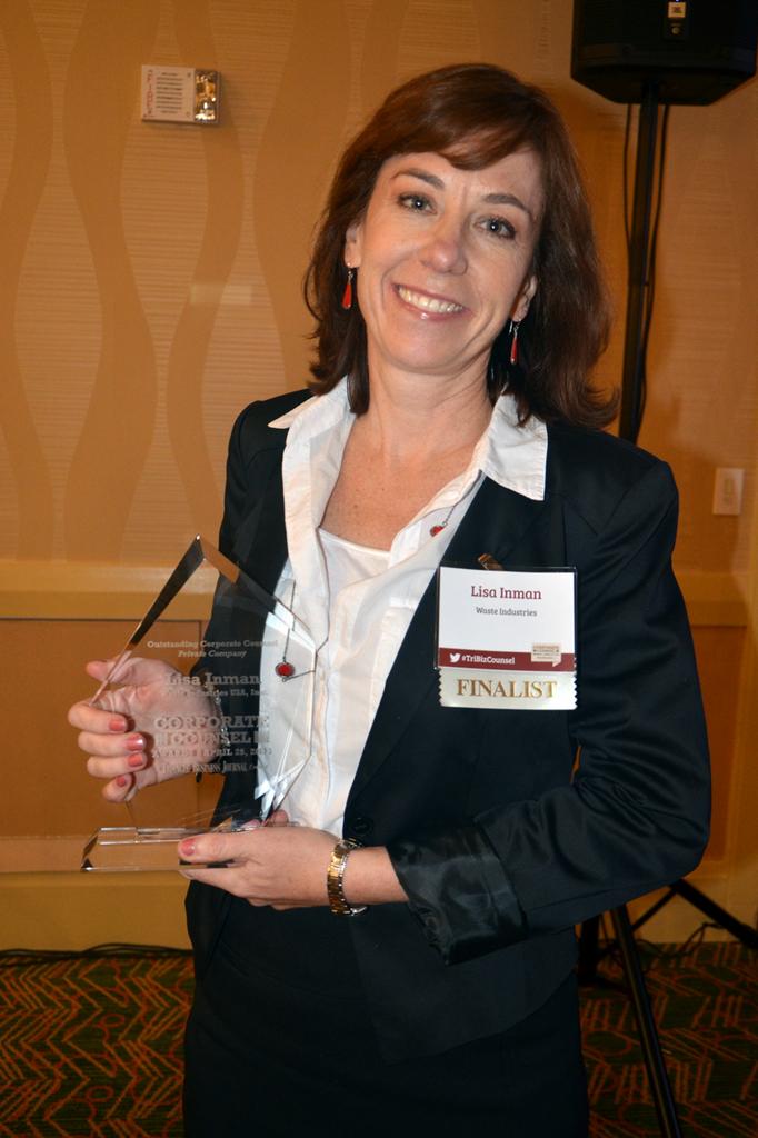 Lisa Inman - Outstanding Corporate Counsel - Private Company - Triangle ...