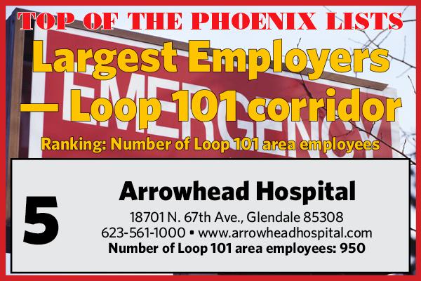The Top 5 largest employers in the Loop 101 Corridor for 2014 - Phoenix ...