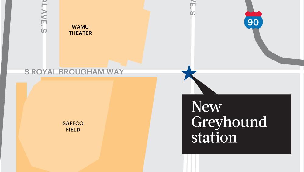Seattle Greyhound station rolls to new location - Puget Sound Business ...
