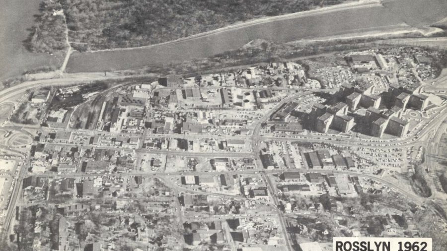 Rosslyn, Virginia, skyline then and now - Washington Business Journal