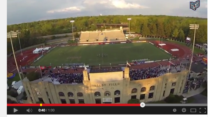 Ohio Machine lacrosse team using Infinite Impact aerial drone as ...