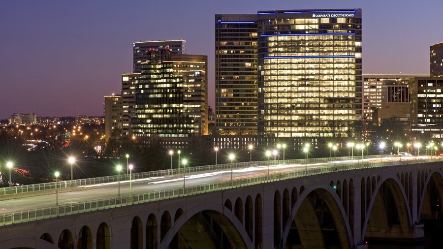 Rosslyn, Virginia, skyline then and now - Washington Business Journal
