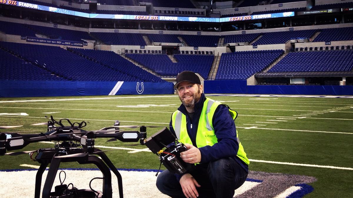 Dayton filmmaker Allen Farst soars with camera drone - Dayton Business ...