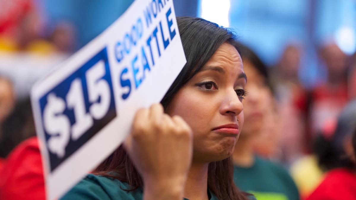 Mixed prospects for challenges to Seattle's new minimum wage - Puget ...